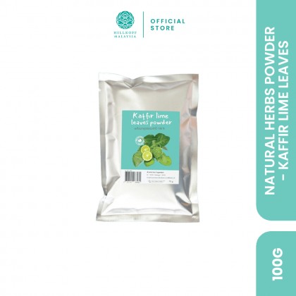 Natural Herbs Powder - Kaffir Lime Leaves 100g